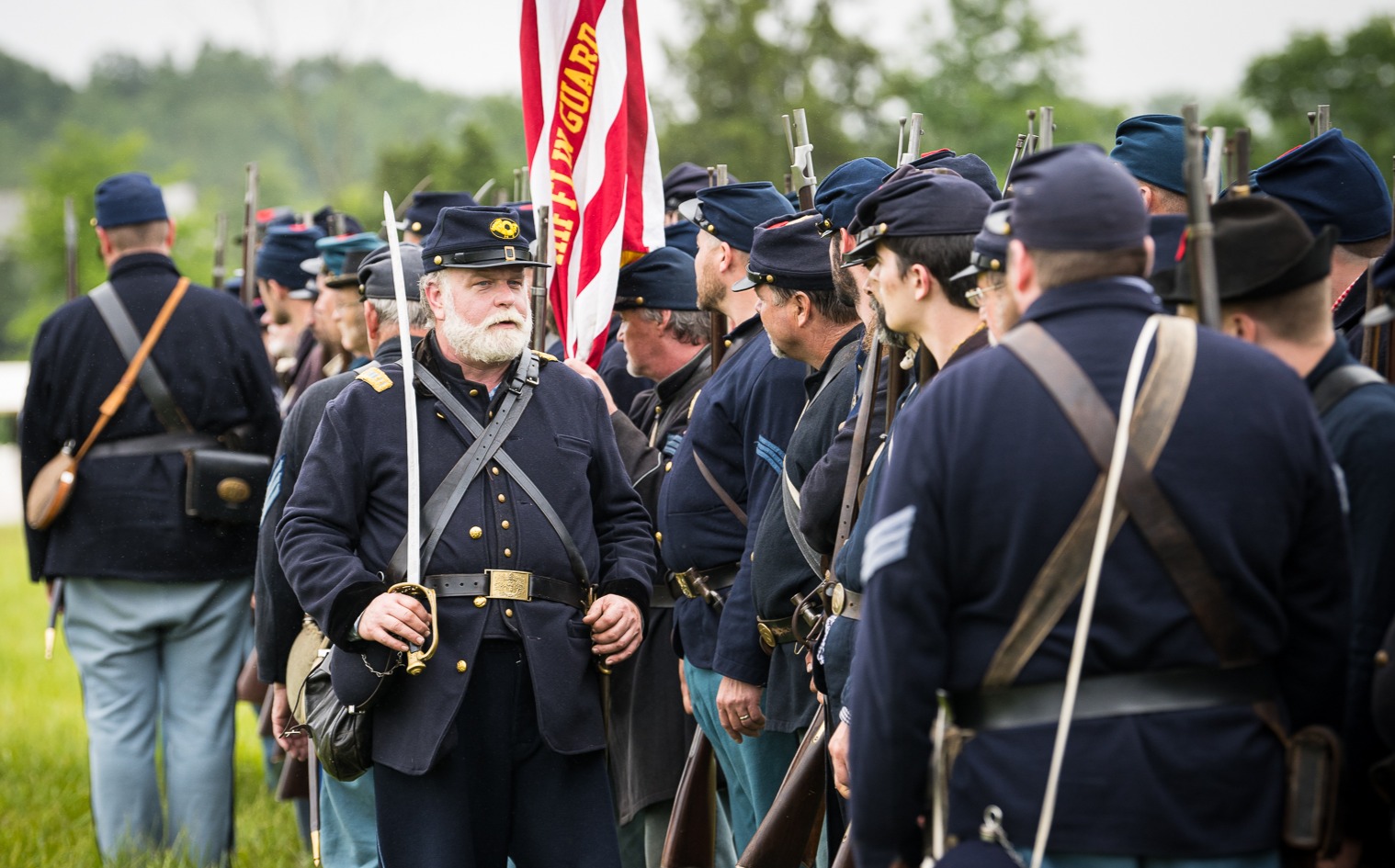 15th MVI at 160th Gettysburg