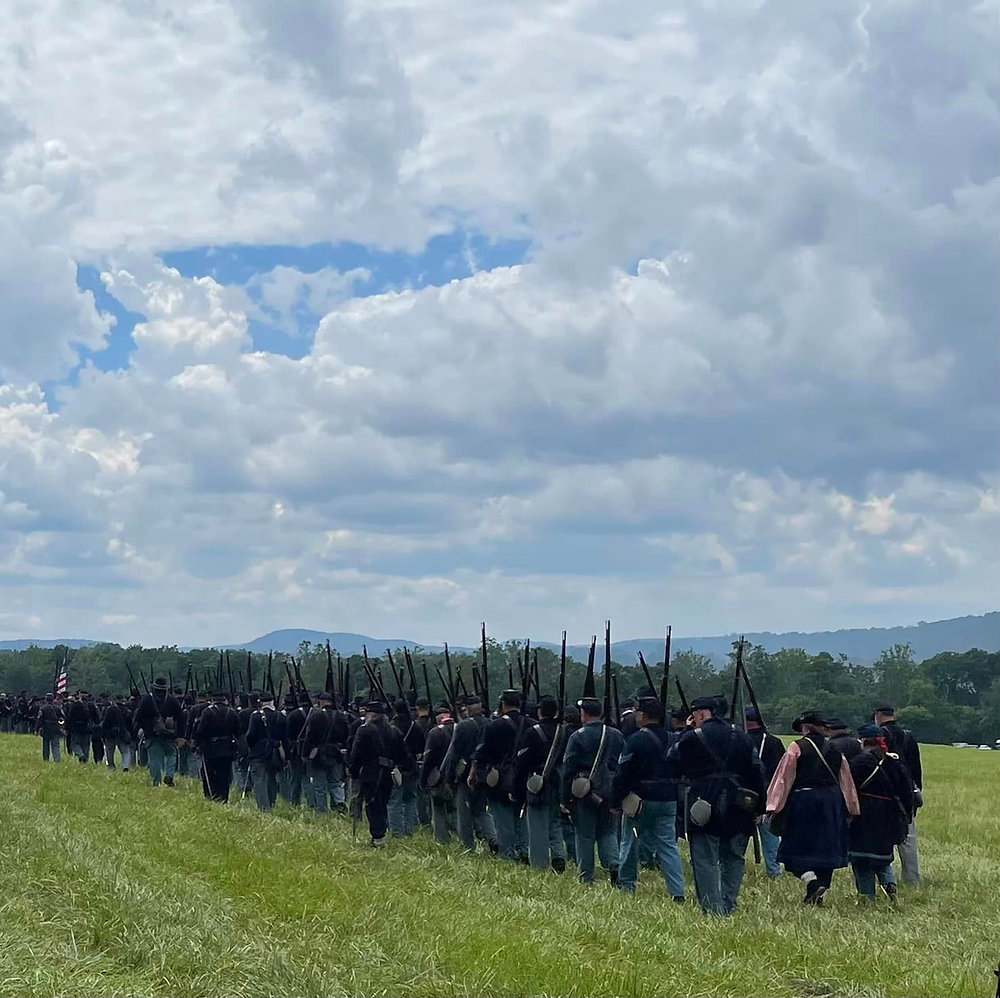 15th MVI at 160th Gettysburg