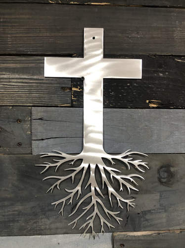 Cross with Roots | Wicked Wall Art