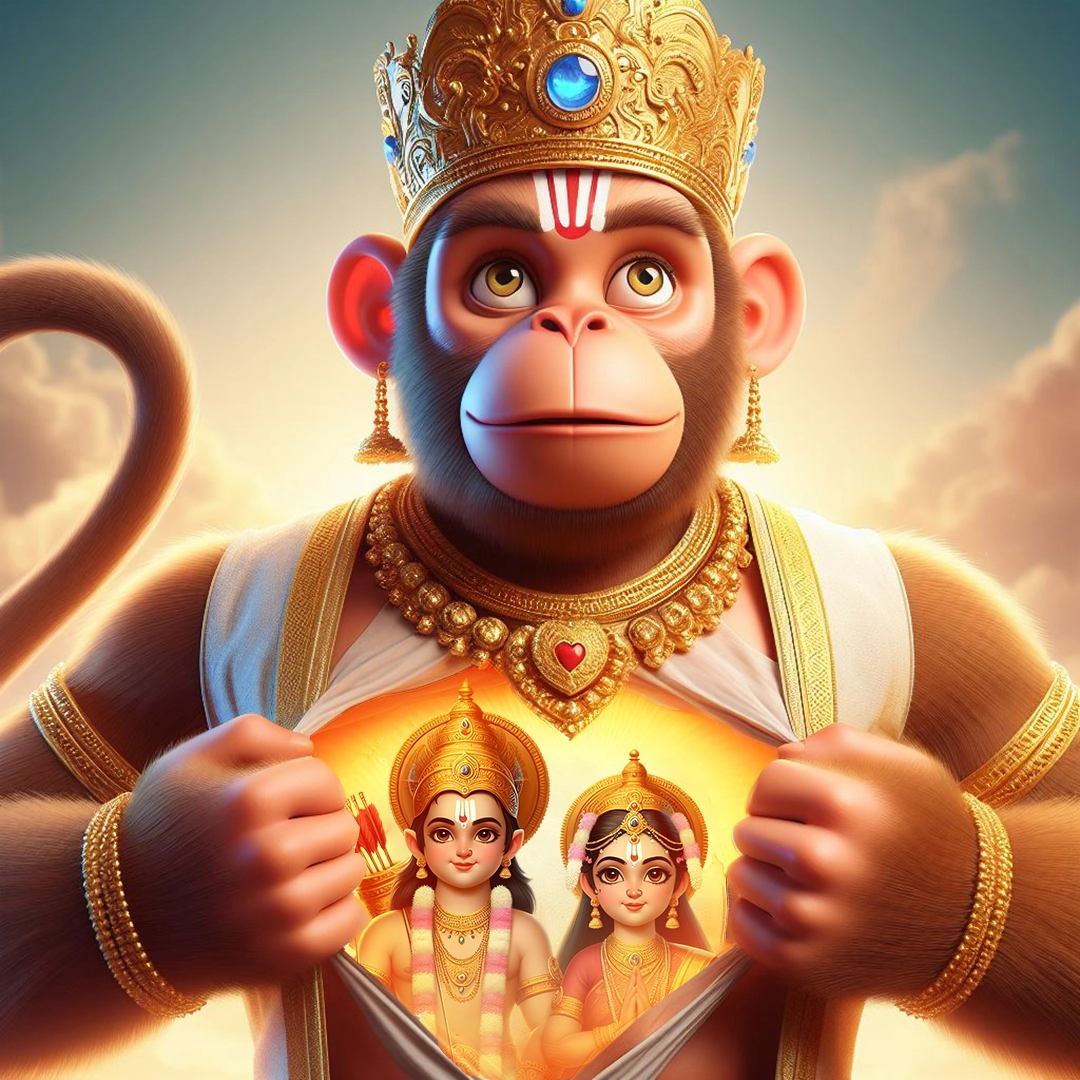 Why Did Hanumanji Tear His Chest | Ramayana Stories | myNachiketa