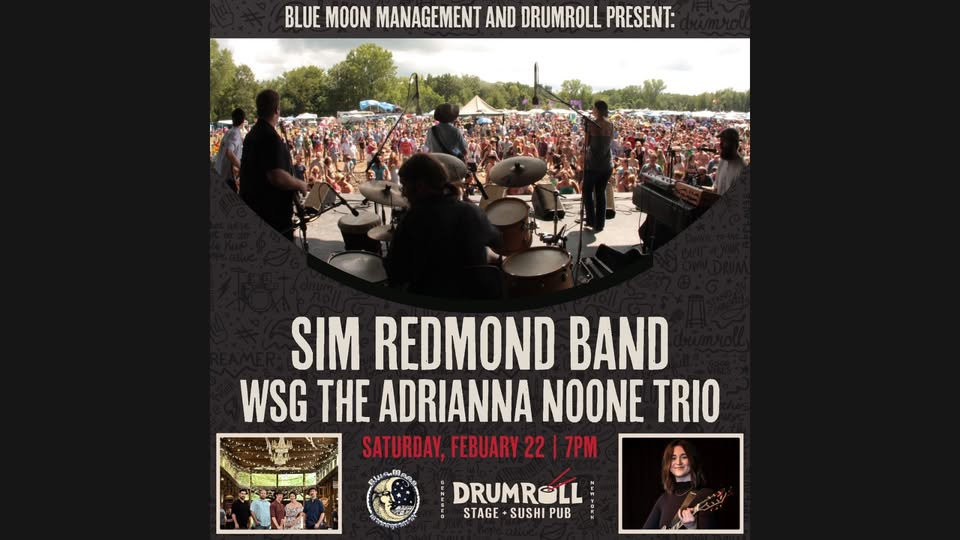 Sim Redmond Band at Drumroll Stage | Valley Ticketing