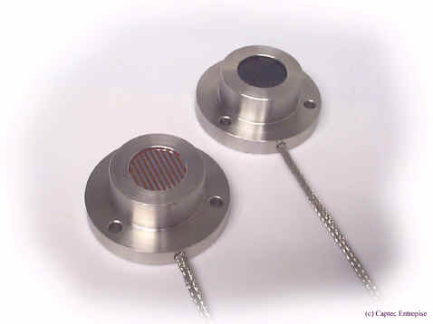 Captec home page, heat and radiant flux sensors, heater,