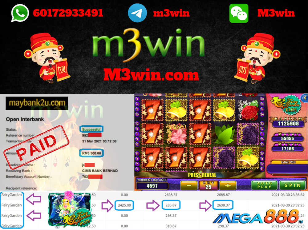 Fairy Garden | slot game | Mega888