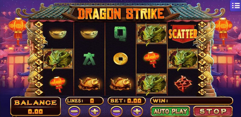 Dragon Strike | slot game | Mega888