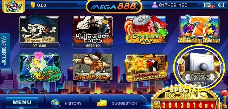 MoneyFever | slot game | Mega888