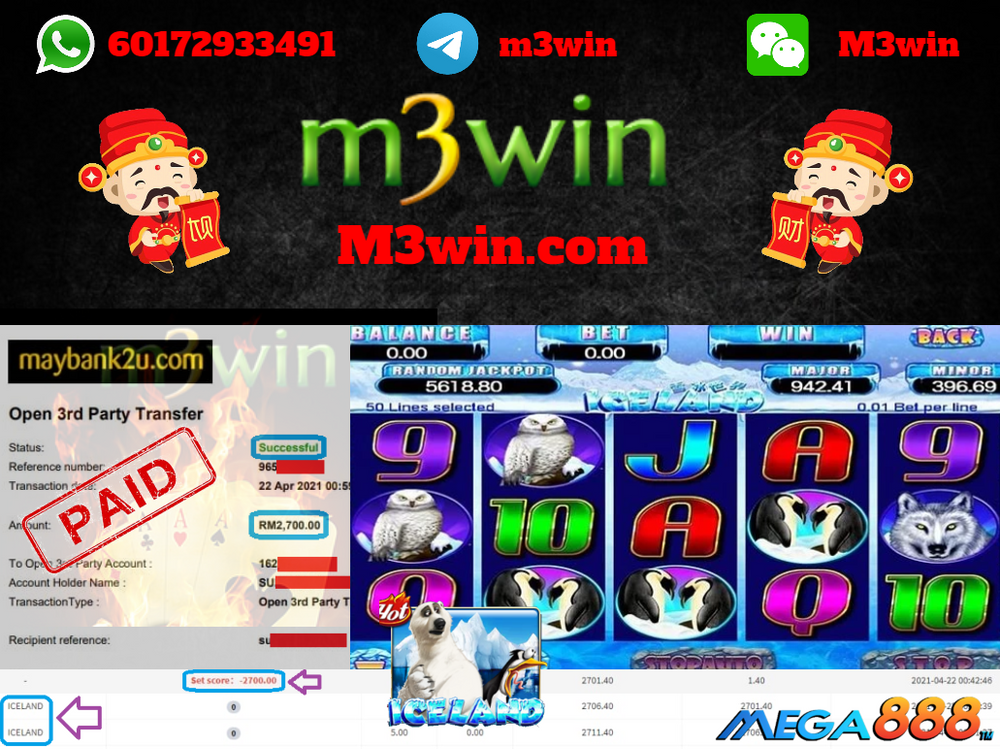 Iceland | slot game | Mega888