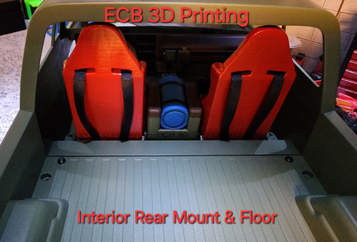 ECB 3D Printing Interior Rear Mount & Floor for RC4WD K10 & Blazer ...