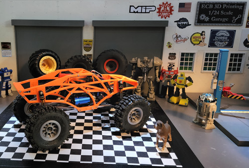 1/24 SCX24 "Charger" Rock Bouncer conversion kits | ECB 3D Printing
