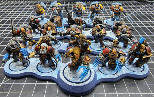 ECB 3D Printing Squad Bases For Warhammer 40K | ECB 3D Printing