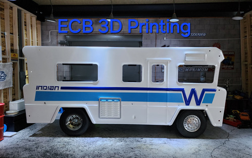 ECB 3D Printing Upgrades for the Tonka Winnebago | ECB 3D Printing