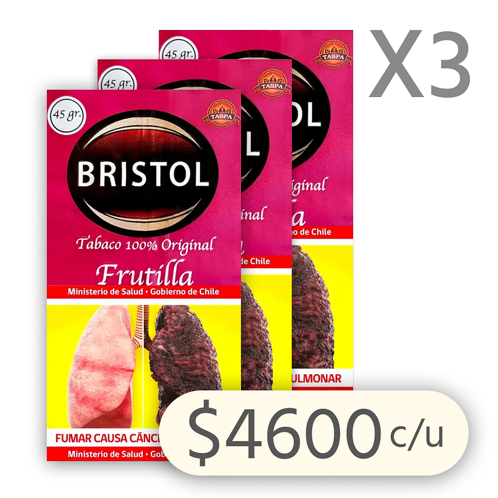 Tabaco Bristol Frutilla 45 gr | lamano-world
