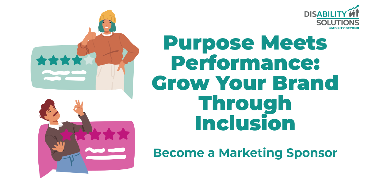 Disability Solutions | Become a Marketing Sponsor