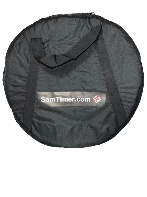 Round Zippered Tote Bags | Samtimer