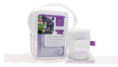 Flexi-Cool Combination Bandages White | Kilean Equine