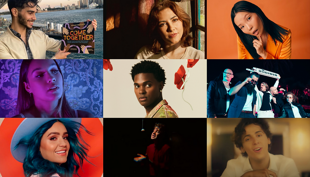 New music and tour news from Australian Eurovision artists: August 2022