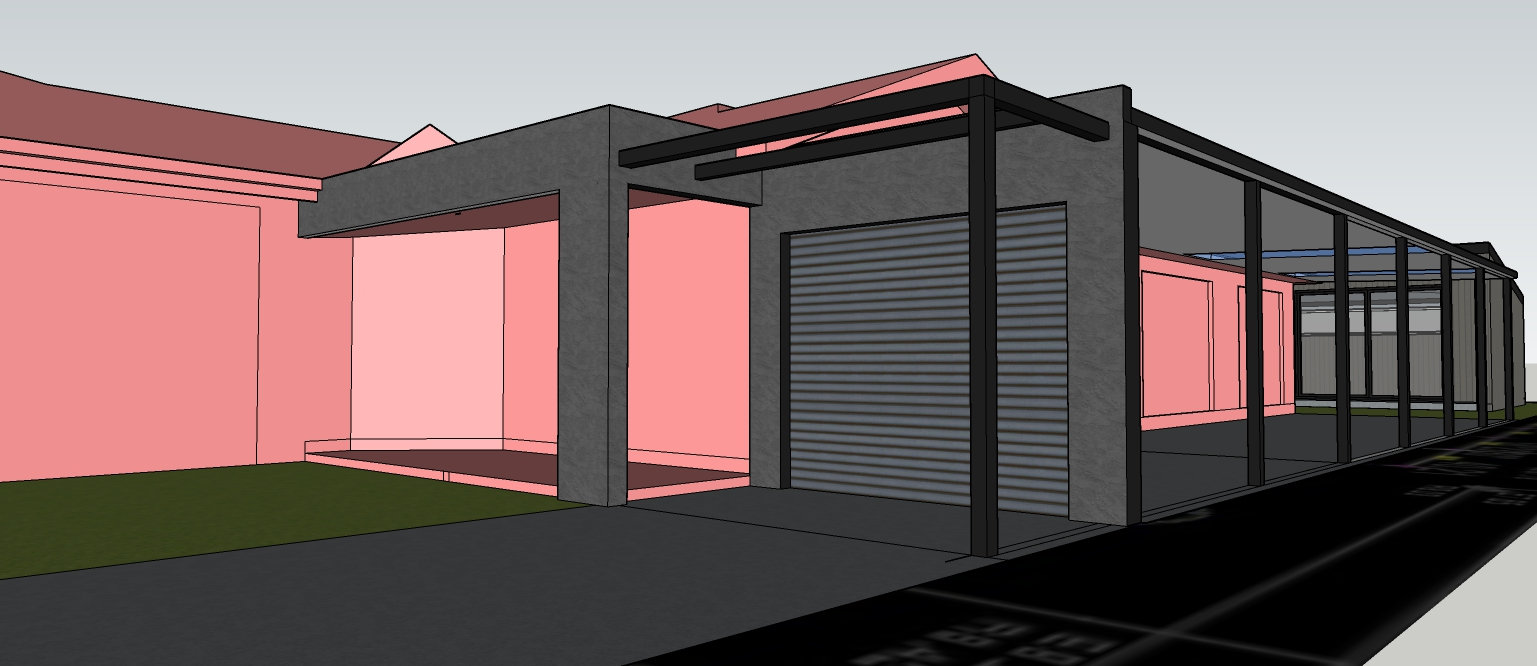 294Proposed shed & studio including planning