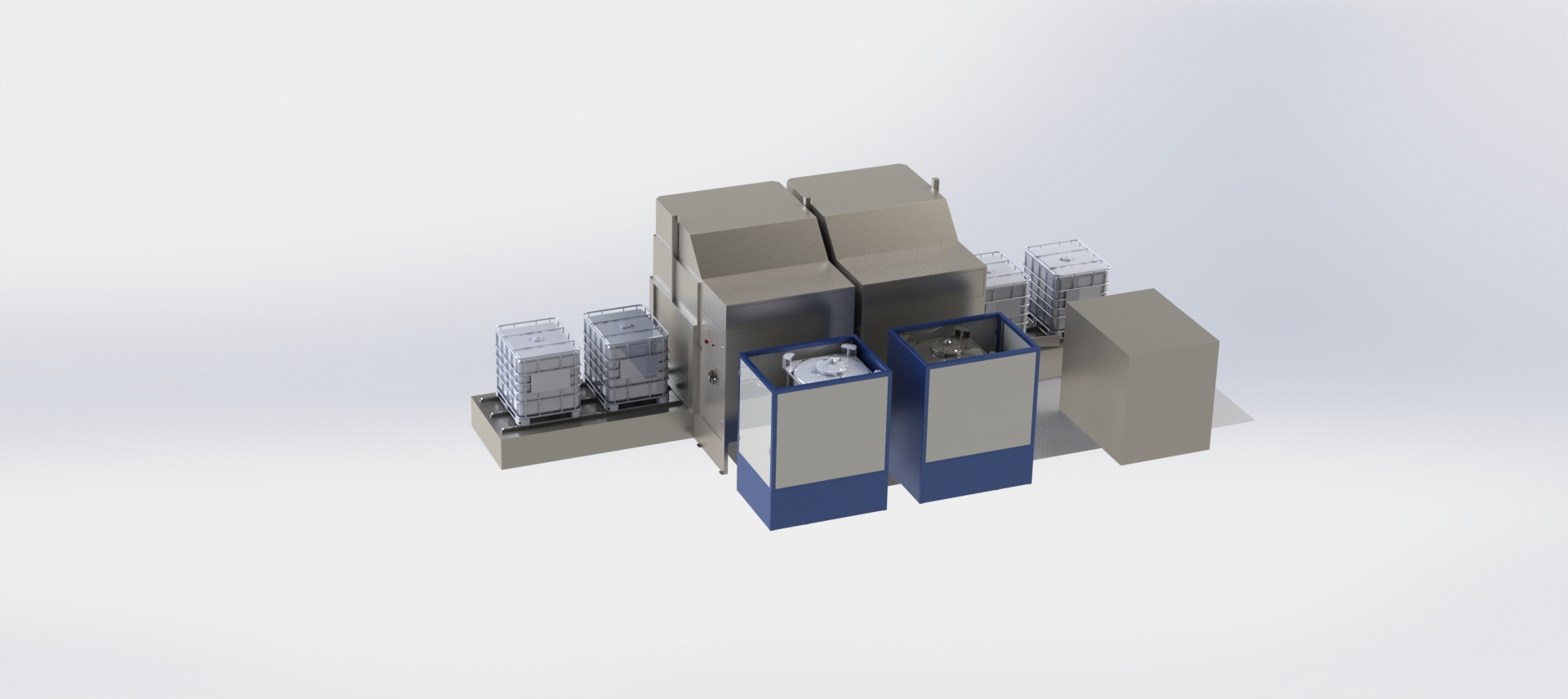 IBC & Tanks cleaning machine | Italy | Basca Srl