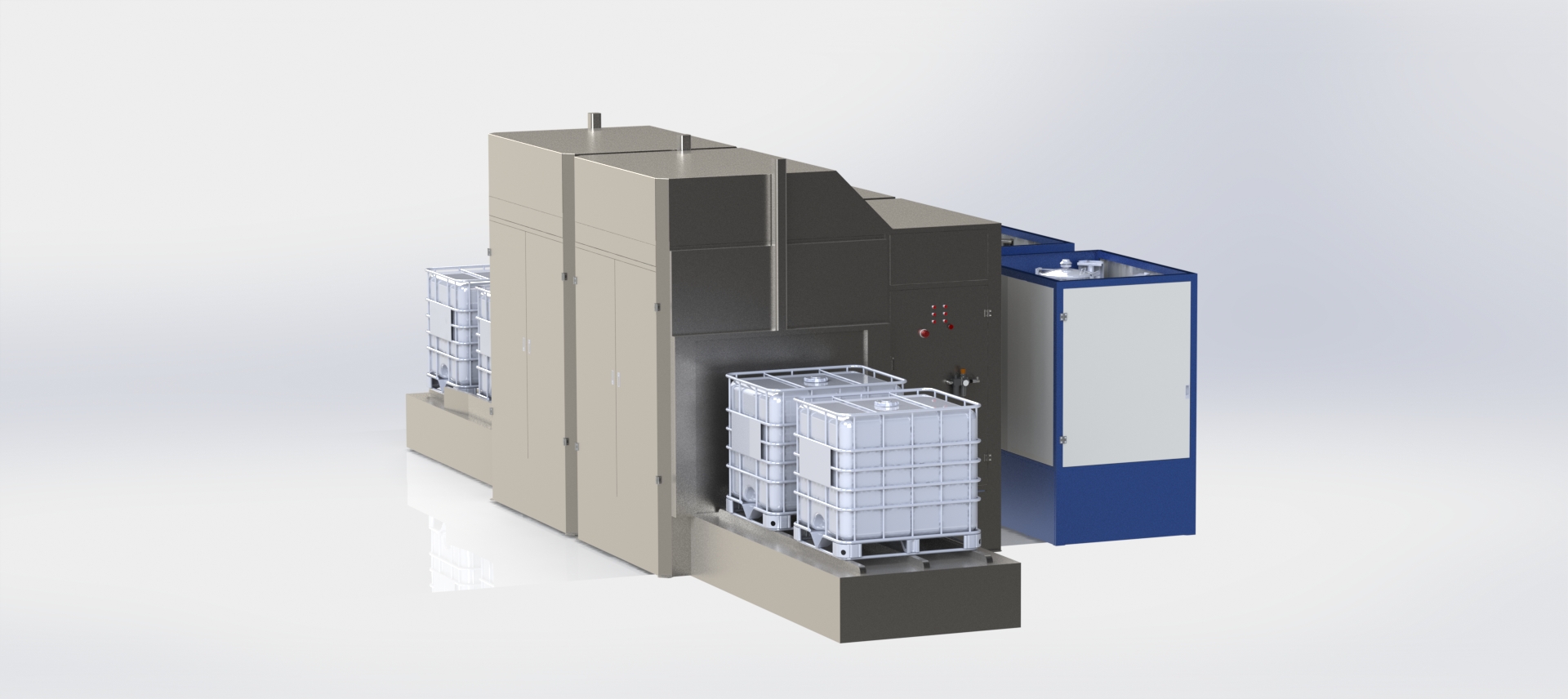 IBC & Tanks cleaning machine | Italy | Basca Srl