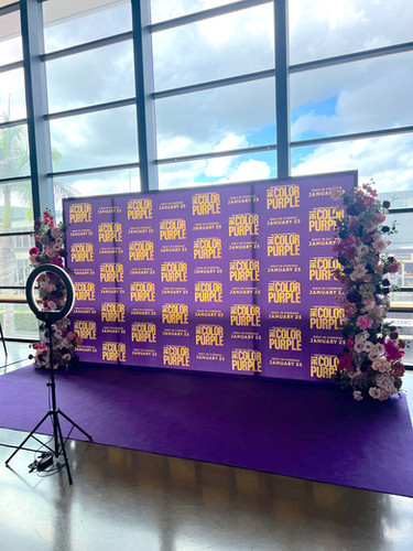 Purple Floral Arrangements | LUXE Designs &Events