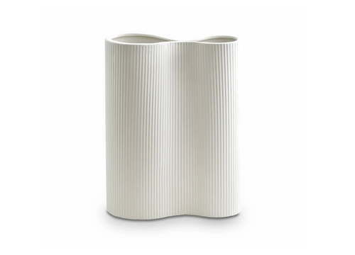 Wave Vase - White | LUXE Designs &Events