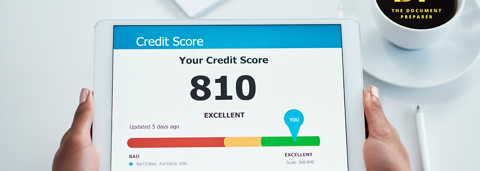 Credit Sweep Process Steps | The Doc Preparer