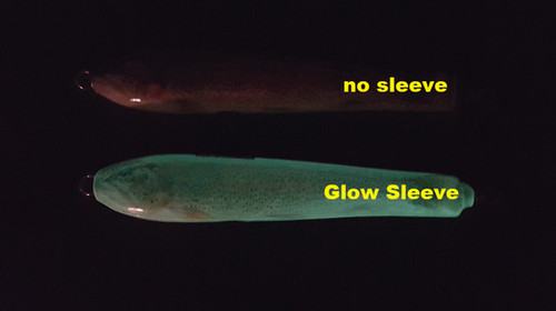 Clear GLOW 8-pack | JigSkinz