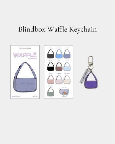 Waffle Keychain BlindBox (Random) | thegreyspace.co