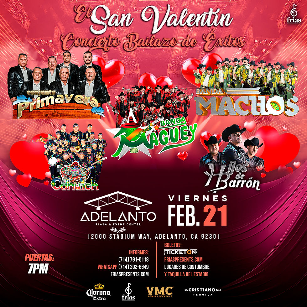 Frias Presents Live Shows & Events