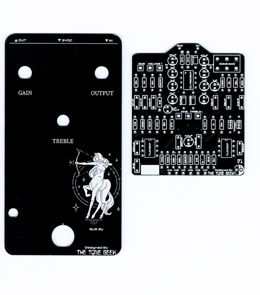 Mini Taur Shrinking The Footprint Of A 1 1 Klon Centaur Circuit
