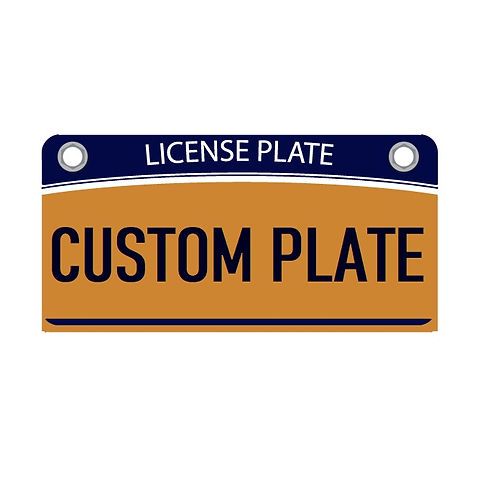 custom plate rules