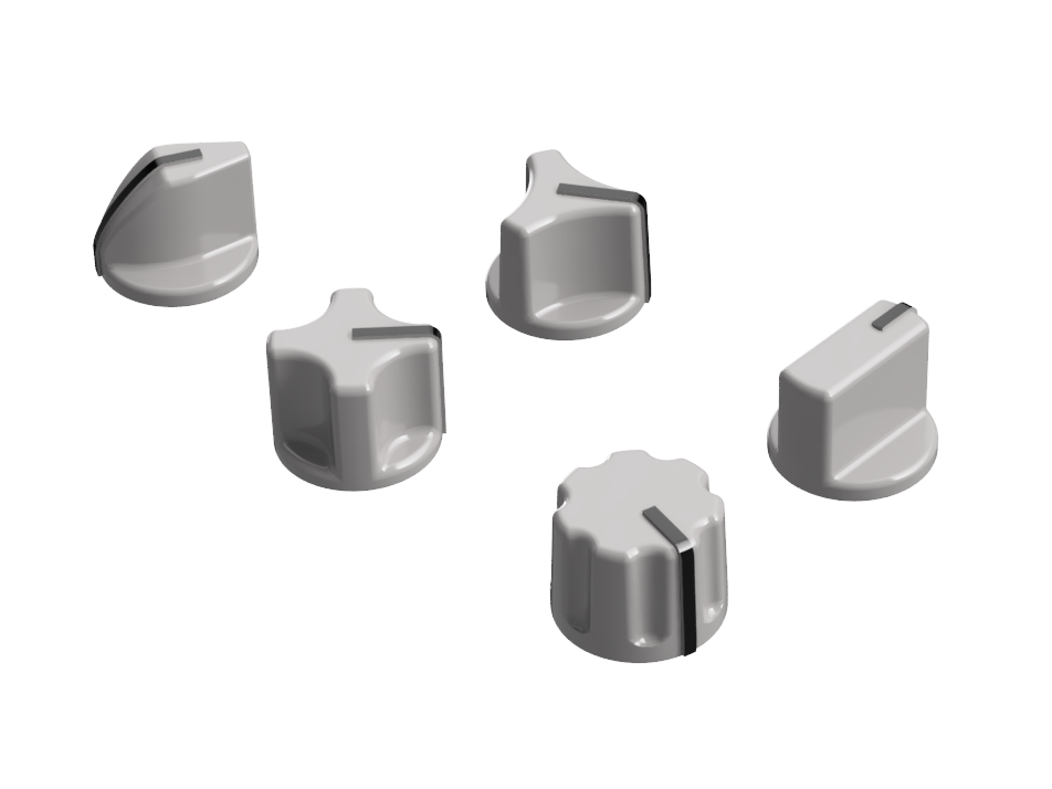 AH-64 Pilots Lighting Panel Knobs | 737DIYSIM