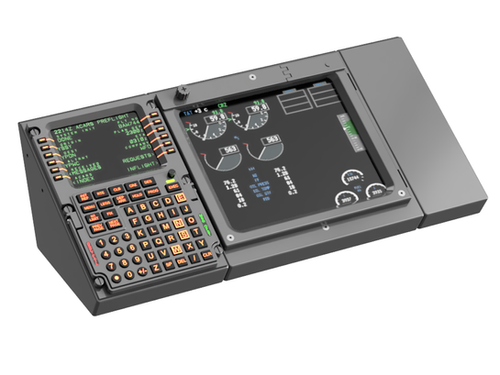 737SS EICAS Centre Console STL | 737DIYSIM