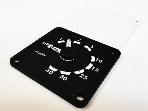 737SS Dual Flaps Gauge - Decal, Needles & Lens | 737DIYSIM