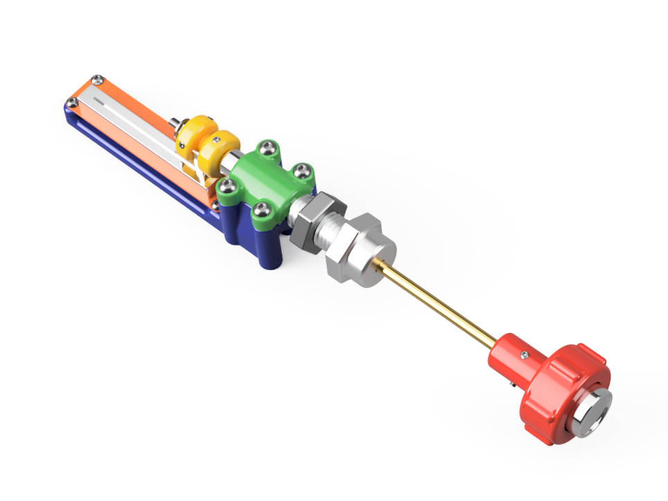C172 Mix lever