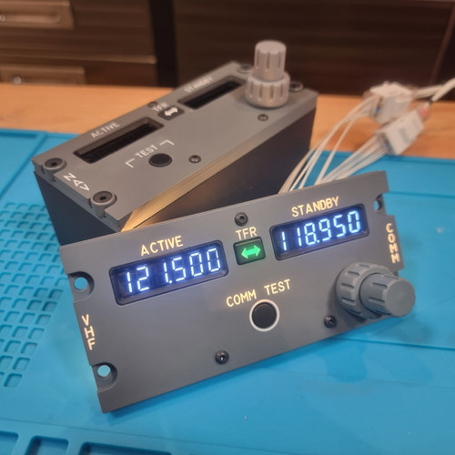 737 VHF COMM RADIO | 737DIYSIM