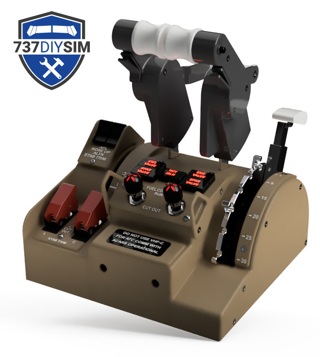 Boeing 757 Throttle Quadrant