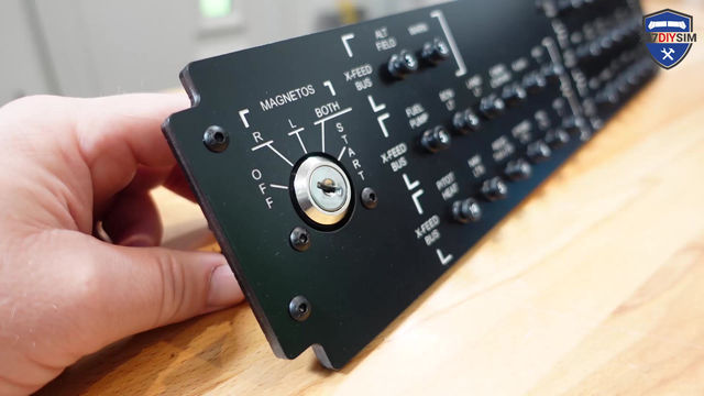 C172 Fuse Panel & Start Switch