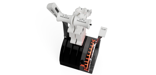 3d Printable Saitek Throttle 737 MOD | The Sim