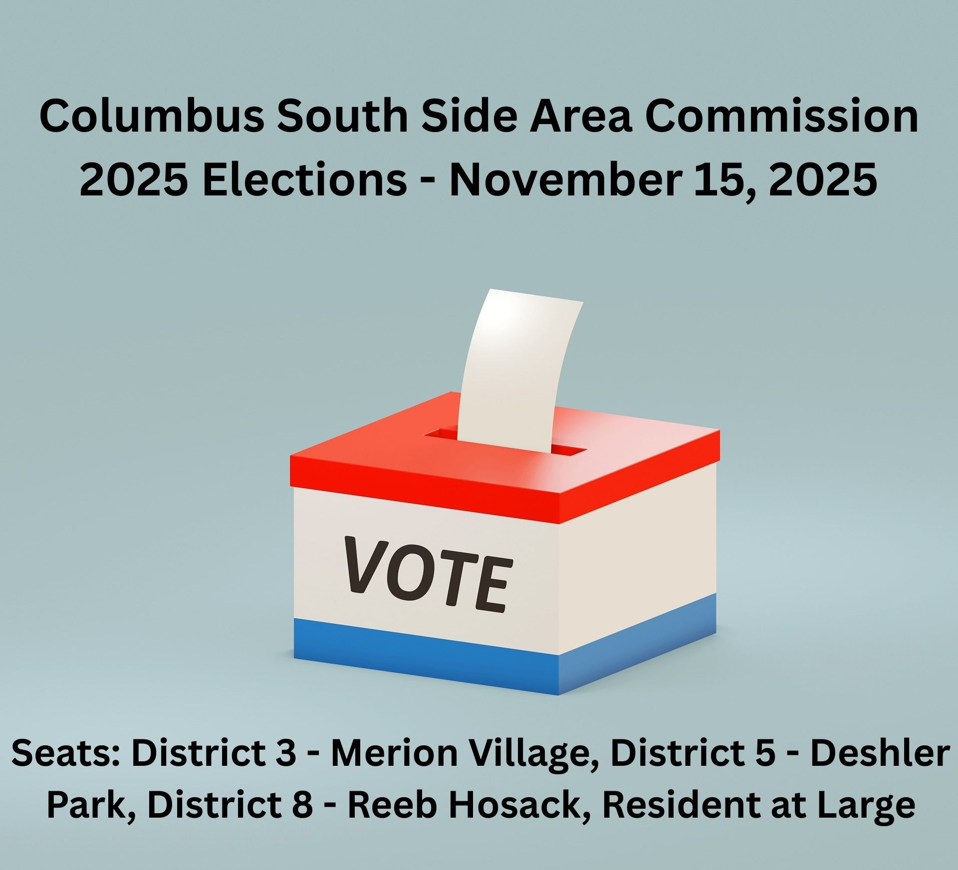 2025 Columbus South Side Area Commission Elections | Columbus Area ...
