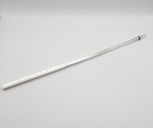 Rare Antique Sterling Silver Extendable Ruler Propelling Pencil ...