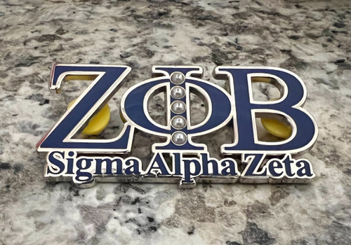 Sigma Alpha Zeta Chapter Pin | ilovegreekstuff