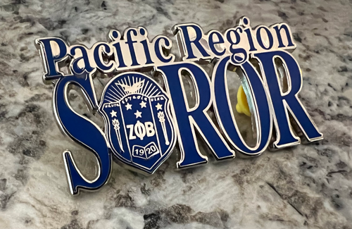 Pacific Region Soror Pin | ilovegreekstuff