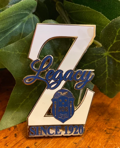 Zeta Legacy Z Lapel Pin | ilovegreekstuff