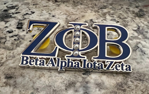 Beta Alpha Iota Zeta Chapter Pin | ilovegreekstuff