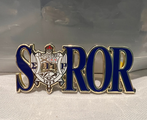 SGRho Soror Pin | ilovegreekstuff