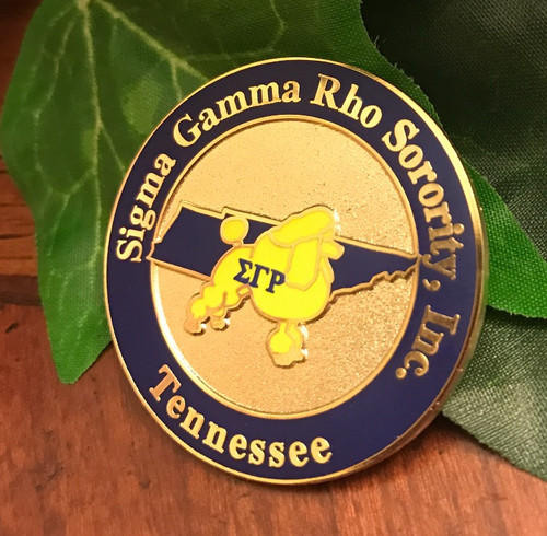 Sigma Gamma Rho Tennessee Lapel Pin | ilovegreekstuff