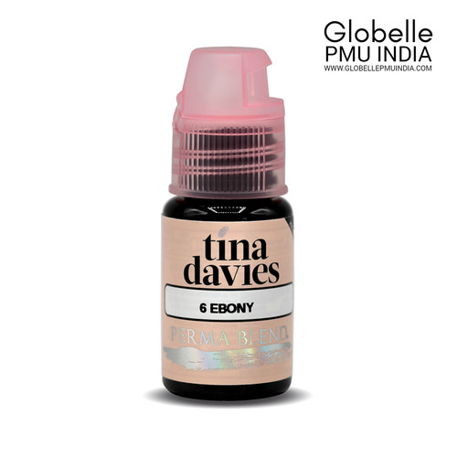 EBONY - TINA DAVIES - EYEBROW COLOR - PERMABLEND 15mL | Globelle PMU ...
