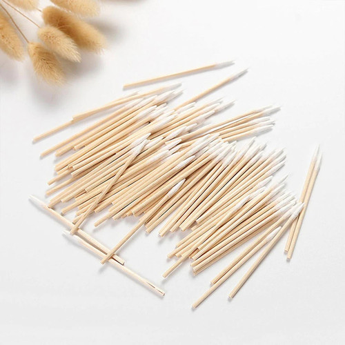 Cotton Wooden Stick Swab brush | Globelle PMU India