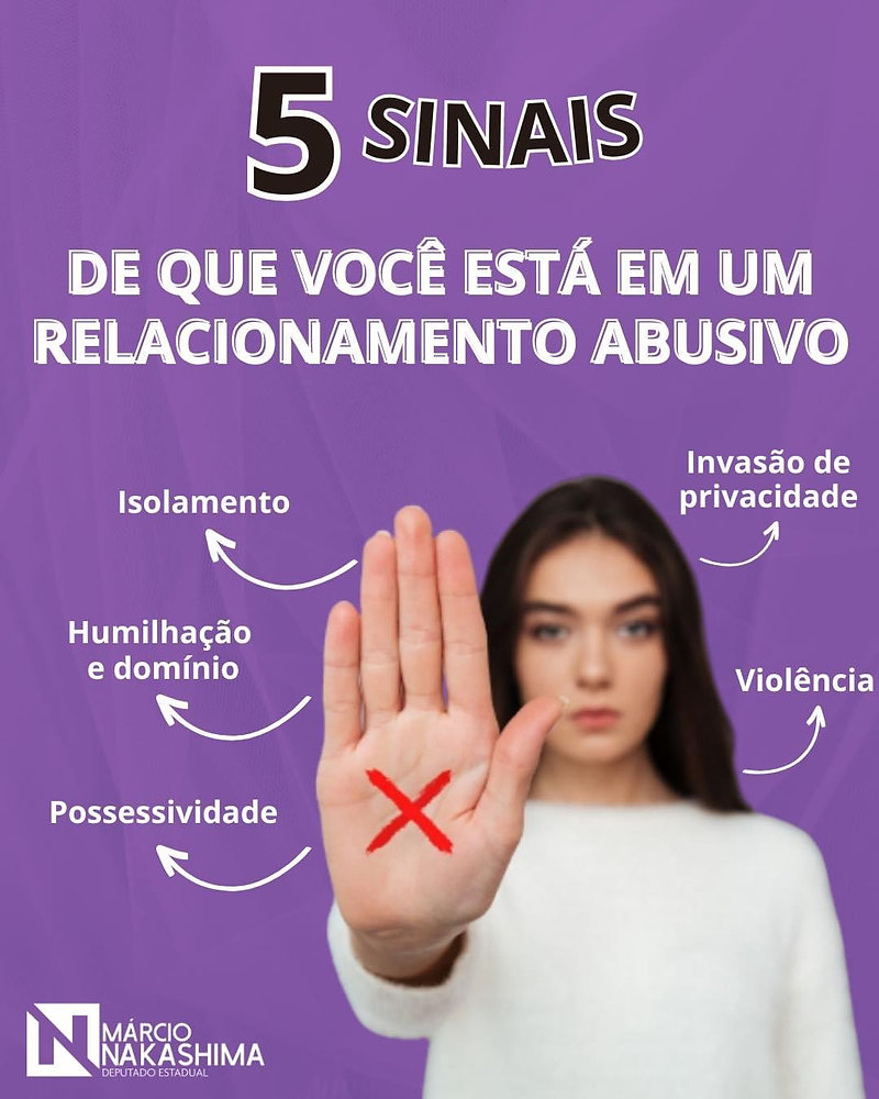 5 SINAIS DE QUE VOCÊ ESTÁ EM UM RELACIONAMENTO ABUSIVO