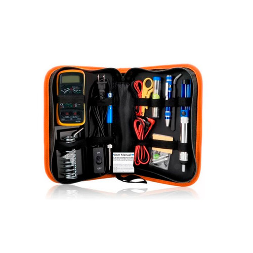 Kit herramientas de electrónica con estuche | Tecno Gadget SV